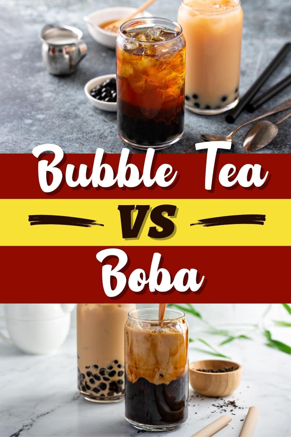 Bubble Tea vs. Boba (Is There Really a Difference?) - Insanely Good