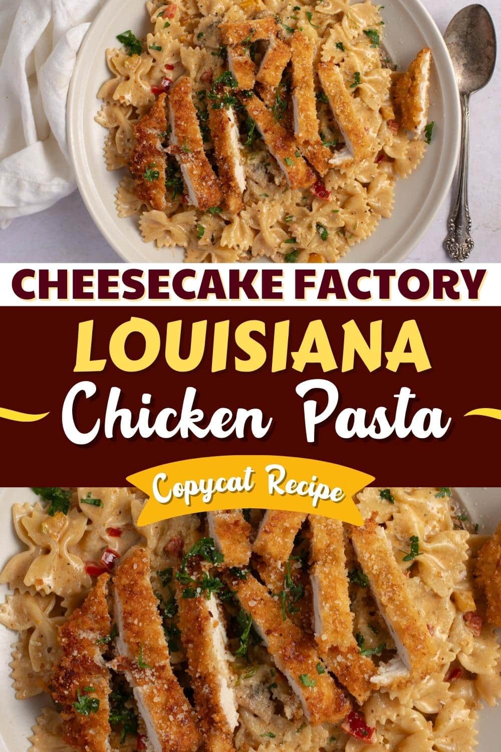 Cheesecake Factory Louisiana Chicken Pasta (Copycat Recipe) - Insanely Good