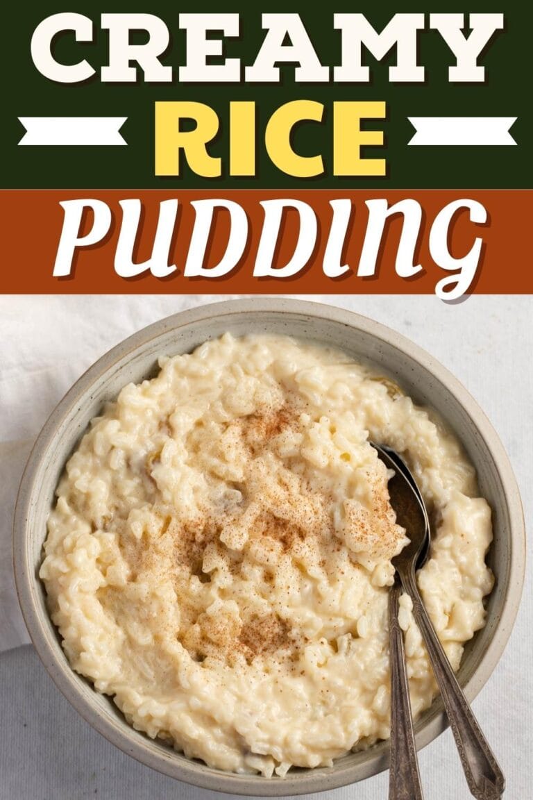 Deliciously Creamy Rice Pudding (Easy Recipe) - Insanely Good