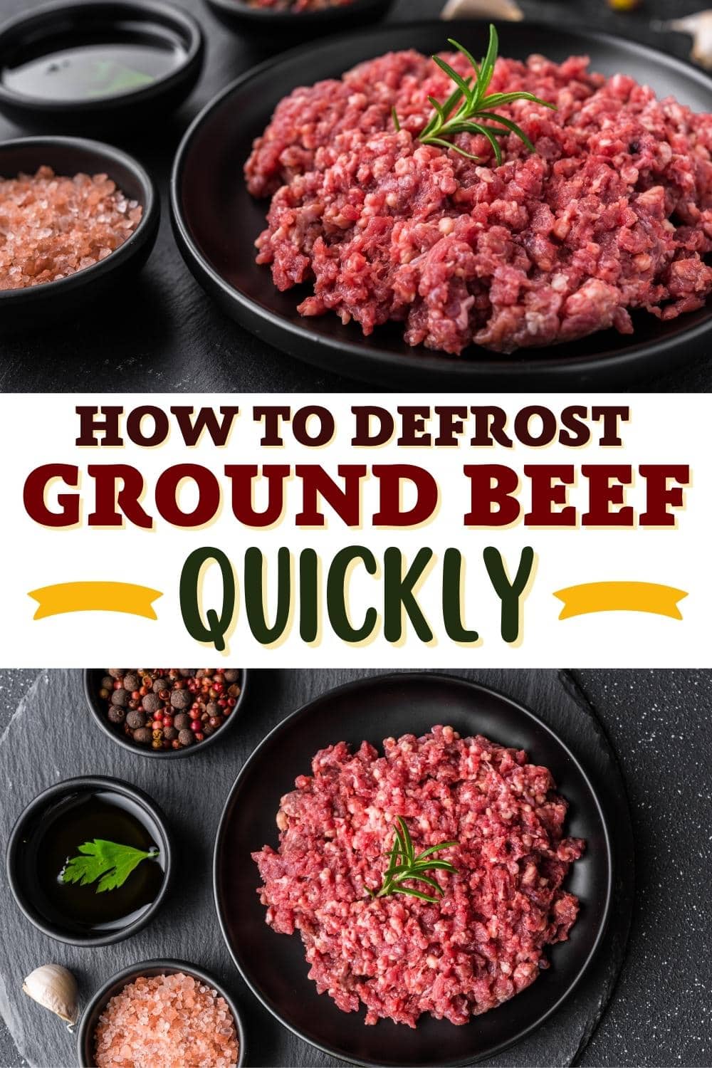How To Defrost Ground Beef Quickly 4 Safe Methods Insanely Good