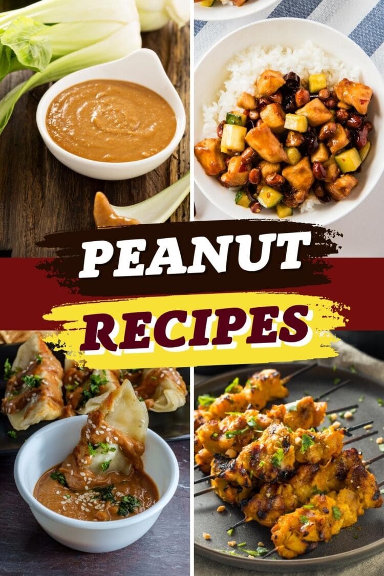 23 Easy Peanut Recipes (Savory and Sweet) - Insanely Good