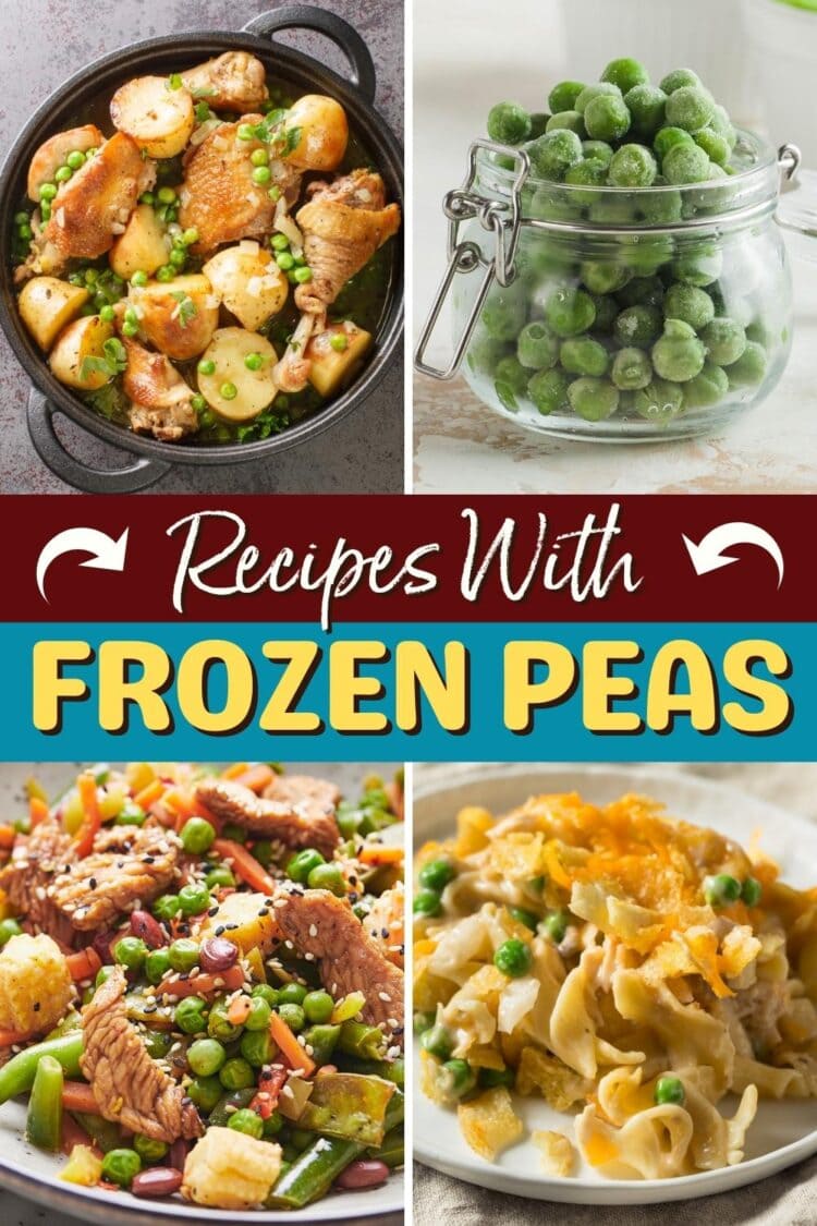 30 Easy Recipes with Frozen Peas - Insanely Good