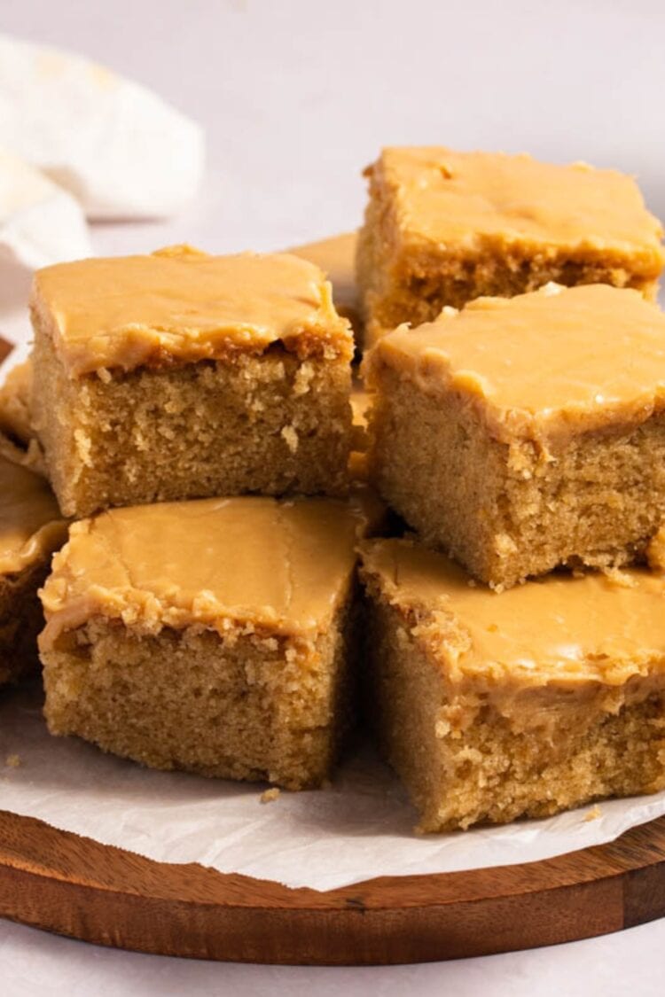 Peanut Butter Cake (Old-Fashioned Recipe) - Insanely Good