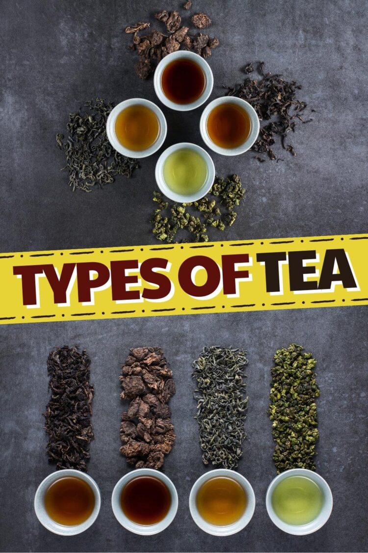 10 Different Types of Tea From Green to Herbal - Insanely Good