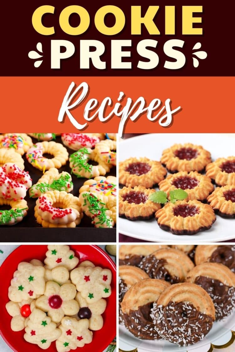 25 Best Cookie Press Recipes - Insanely Good