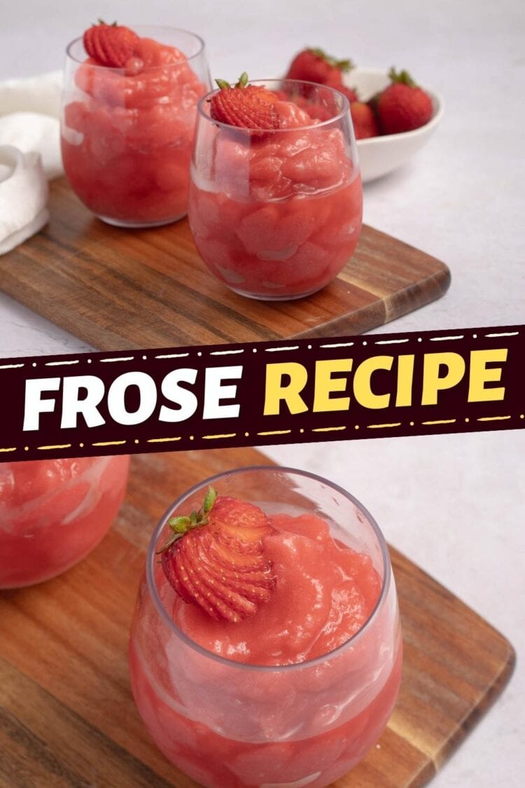 Frose Recipe (Easy Frozen Rose) - Insanely Good