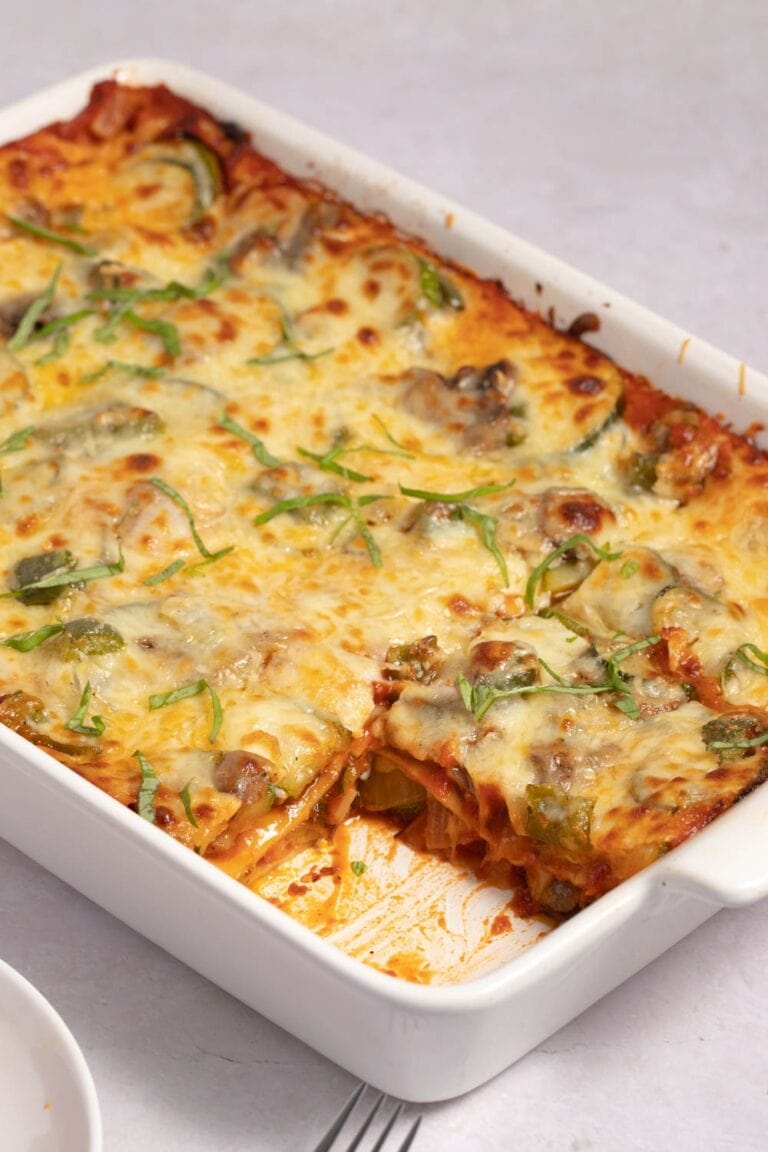 Vegetable Lasagna Recipe - Insanely Good