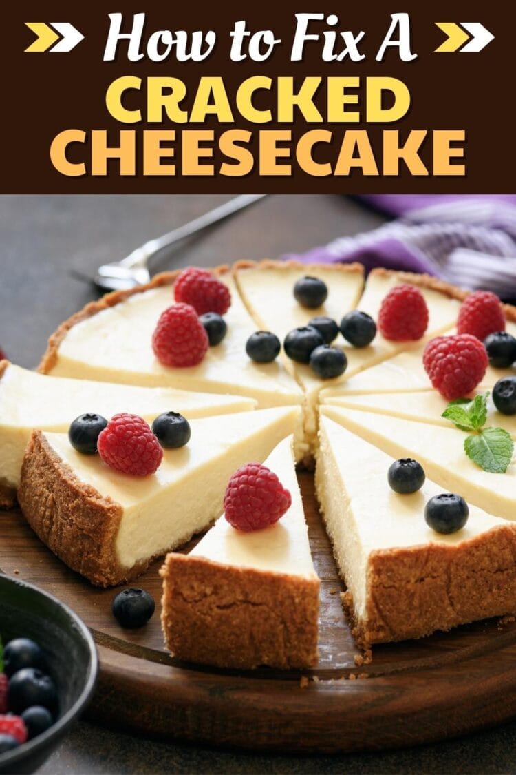 How to Fix a Cracked Cheesecake - Insanely Good