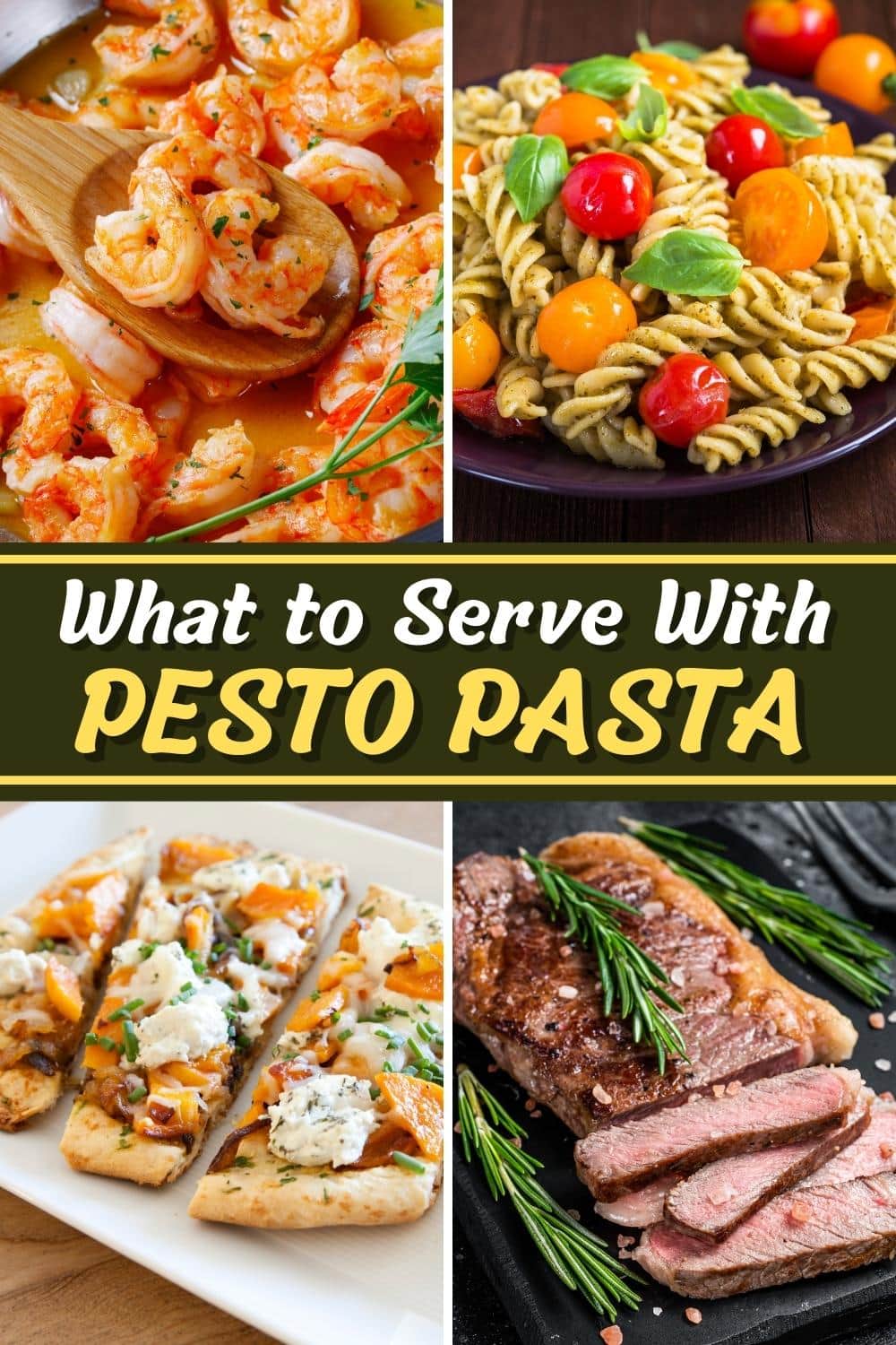 What to Serve with Pesto Pasta (30 Easy Side Dishes) - Insanely Good