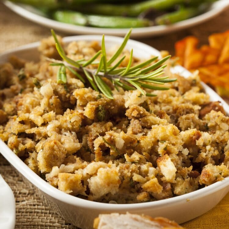 Southern Cornbread Dressing Recipe - Insanely Good