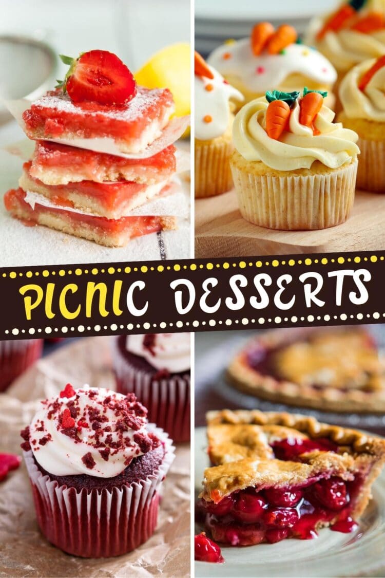 35 Best Picnic Desserts You'll Love - Insanely Good