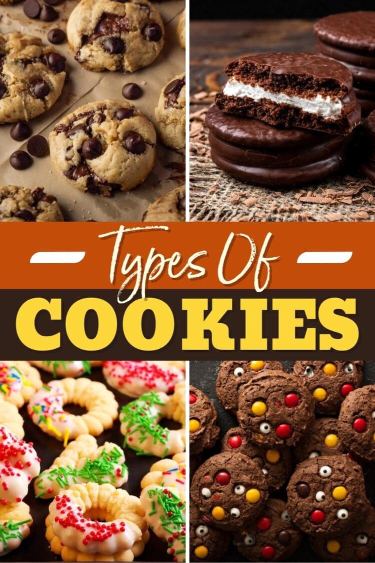 30 Different Types of Cookies (Popular Varieties) - Insanely Good