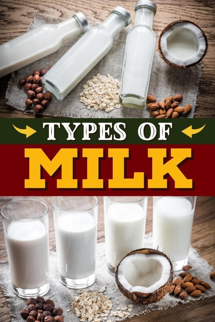 17 Different Types Of Milk Explained Insanely Good