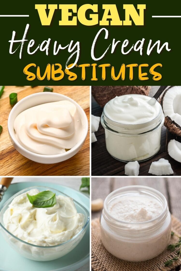 8 Best Vegan Heavy Cream Substitutes - Insanely Good