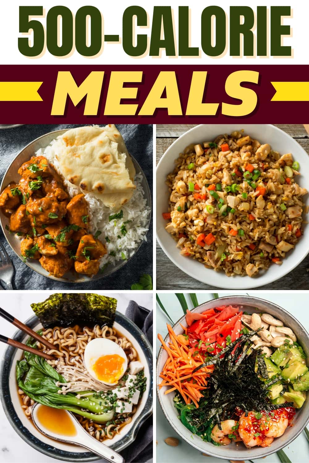25 Healthy 500-Calorie Meals (+ Dinner Recipes) - Insanely Good