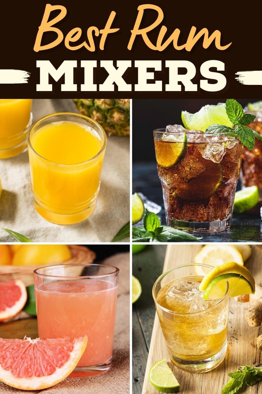 20 Best Rum Mixers for Tasty Cocktails - Insanely Good