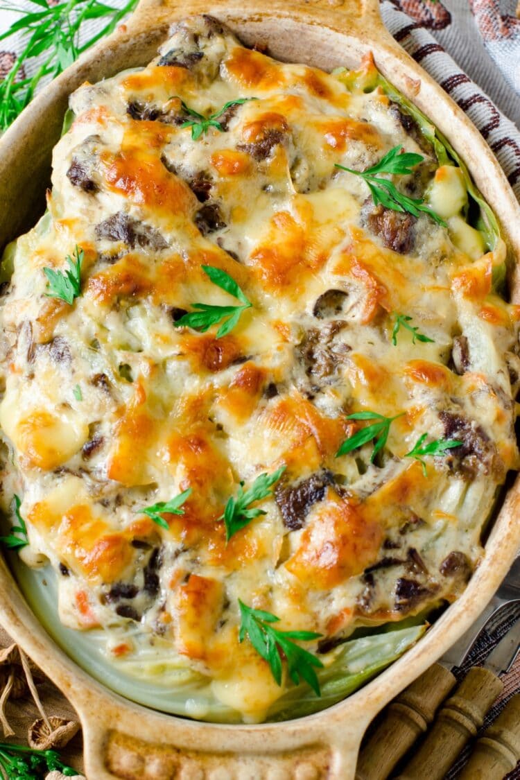 Easy Cabbage Casserole Recipe to Make Tonight - Insanely Good