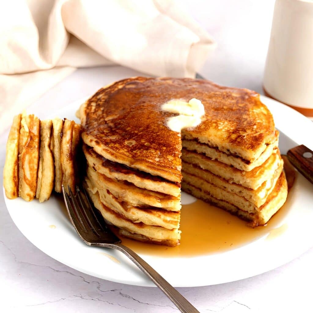 Buttermilk Pancakes Recipe for a Perfect Fluffy Stack - Insanely Good