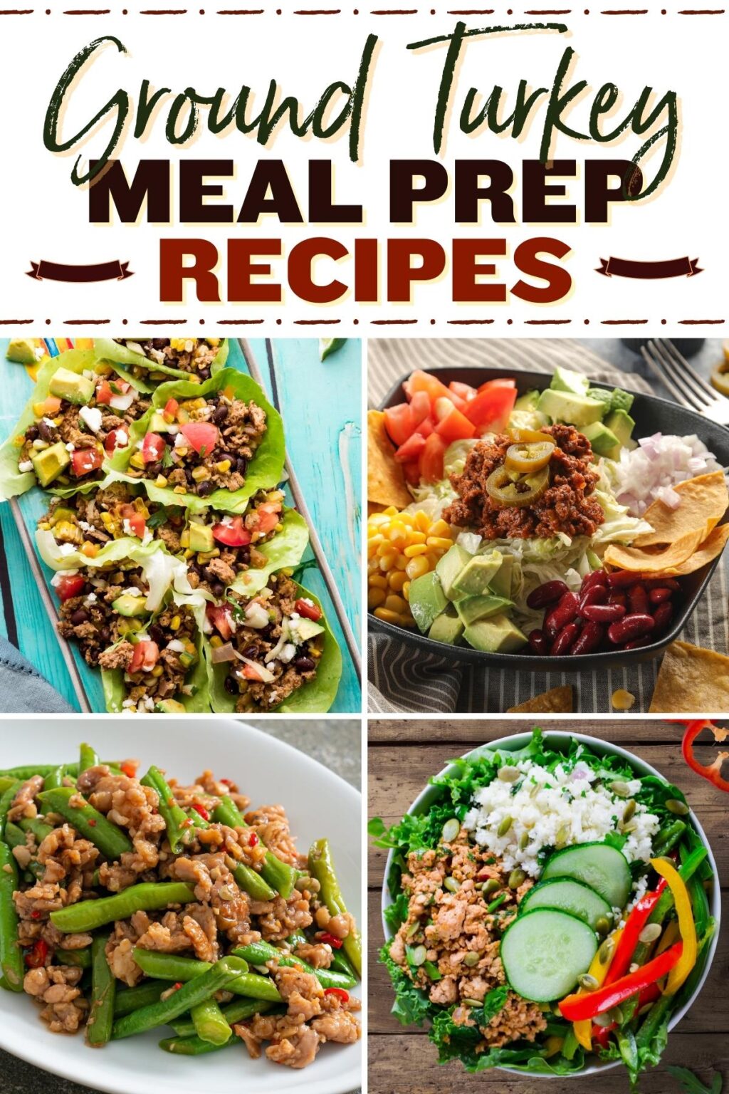 23 Healthy Ground Turkey Meal Prep Recipes - Insanely Good