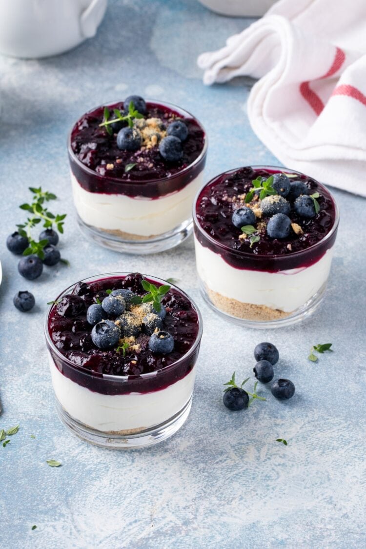 13 Easy No-Bake Blueberry Desserts - Insanely Good