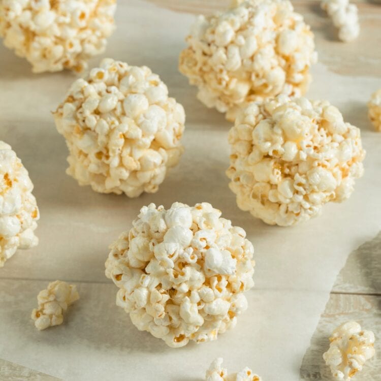 Easy Popcorn Balls (Old-Fashioned Recipe) - Insanely Good