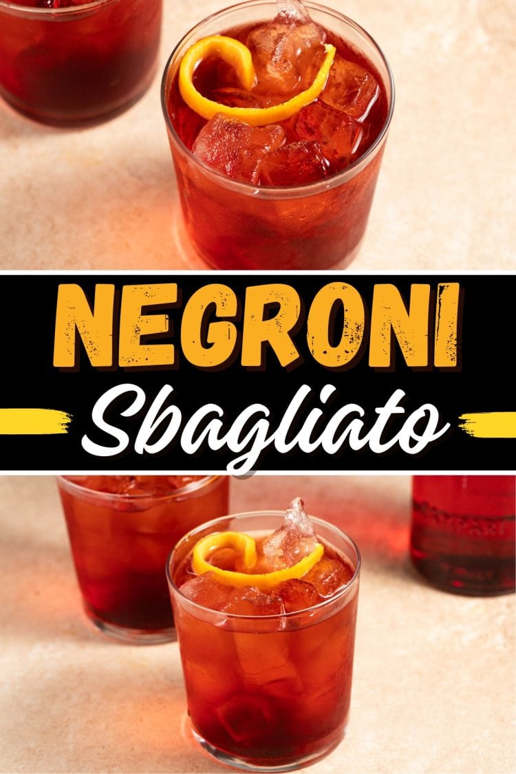 Negroni Sbagliato (Prosecco Cocktail Recipe) - Insanely Good