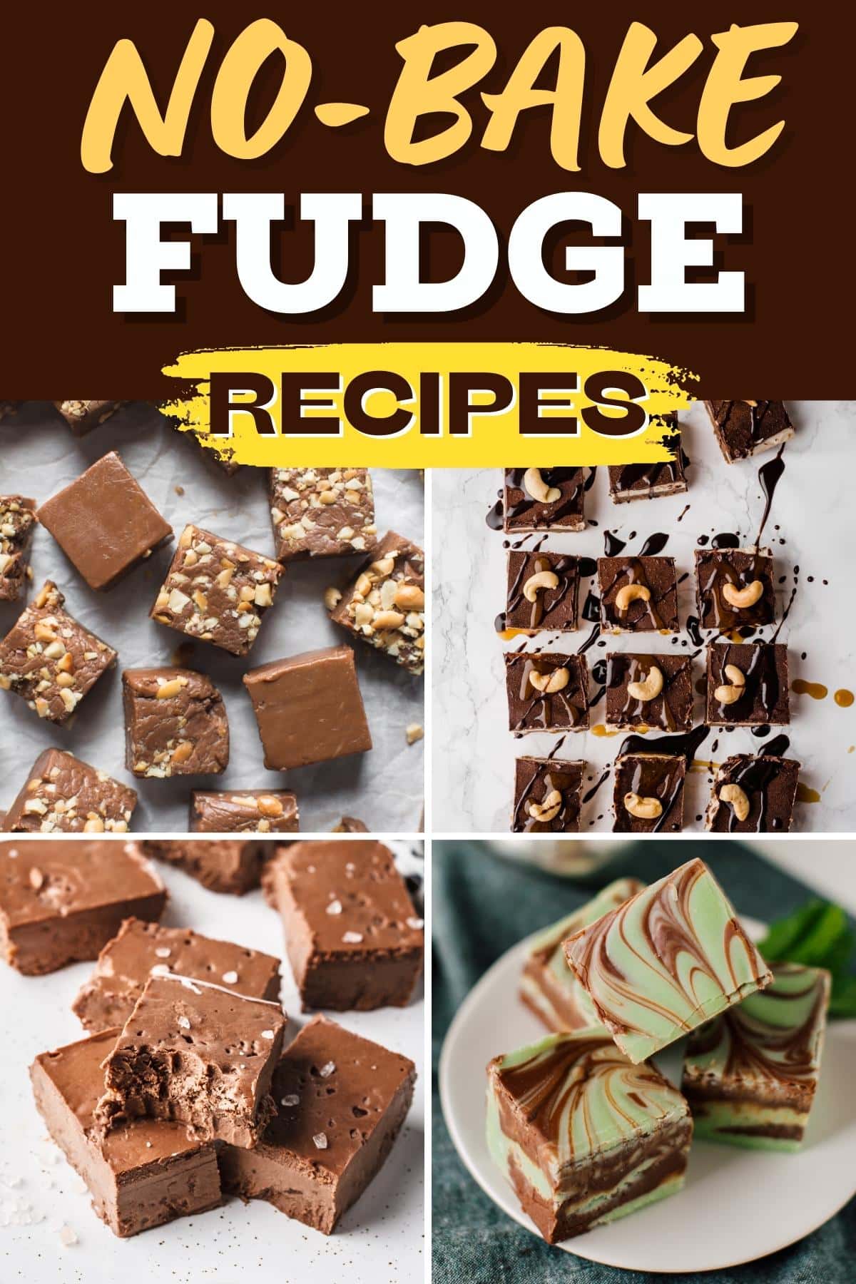 14 Easy No-Bake Fudge Recipes - Insanely Good