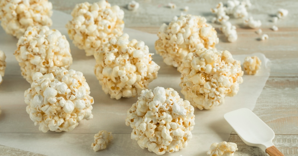 Easy Popcorn Balls (Old-Fashioned Recipe) - Insanely Good