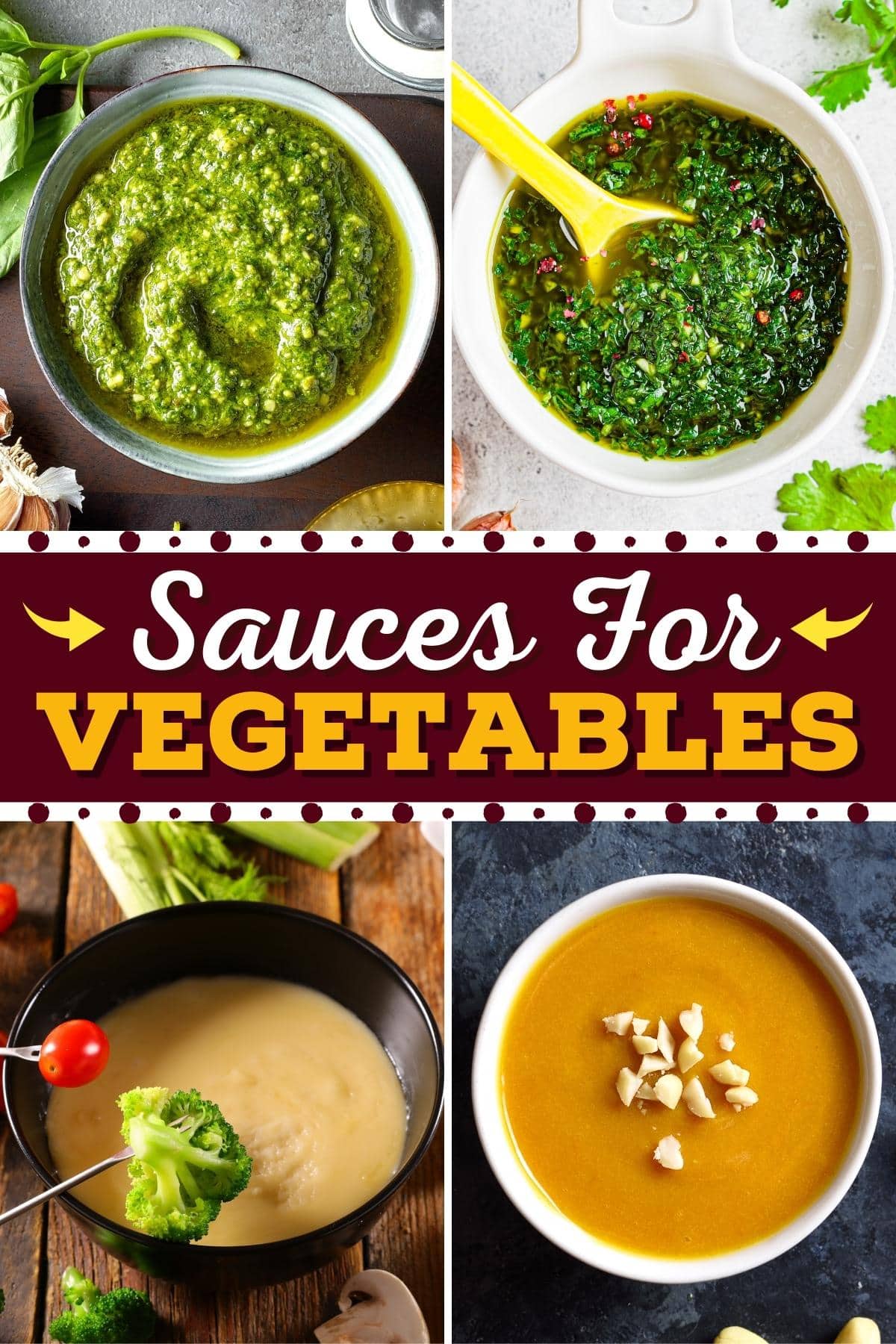 17 Best Sauces for Vegetables to Enhance Their Flavor - Insanely Good