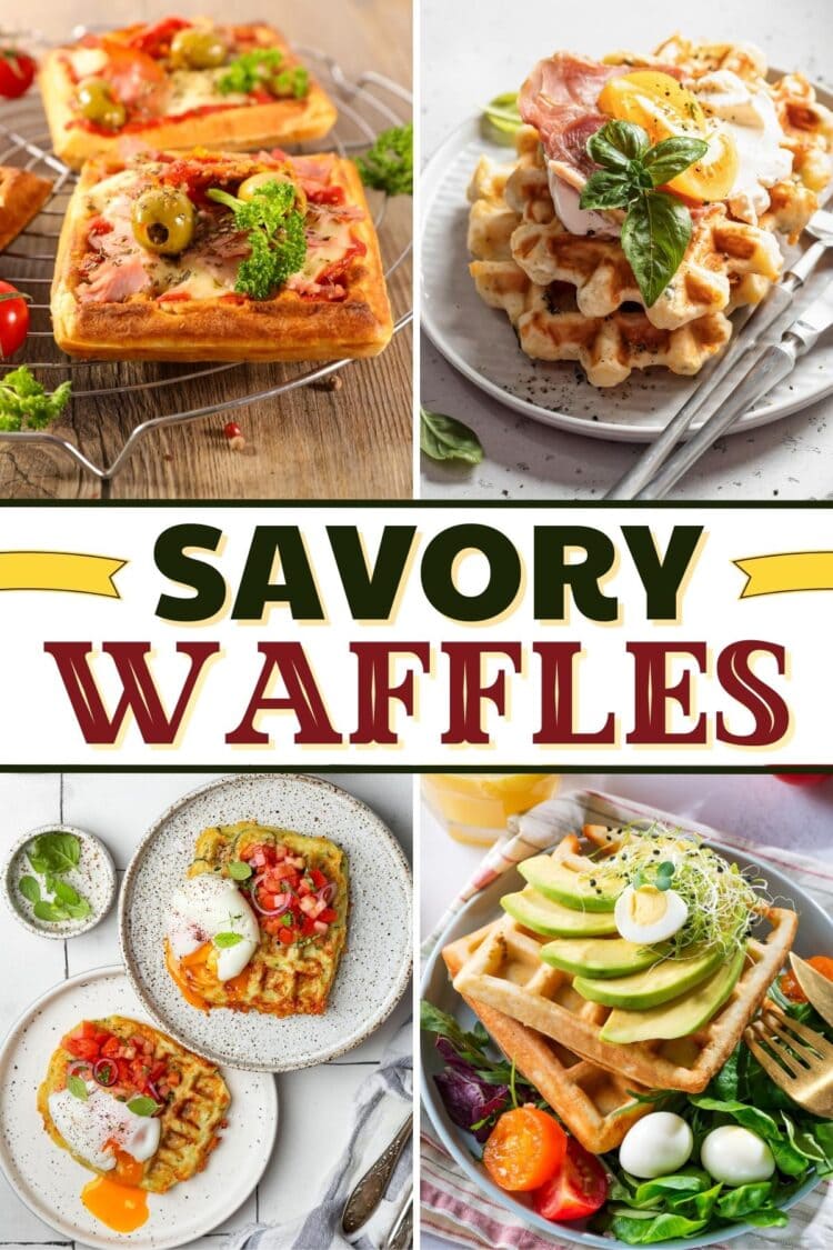 17 Savory Waffles No One Can Resist - Insanely Good