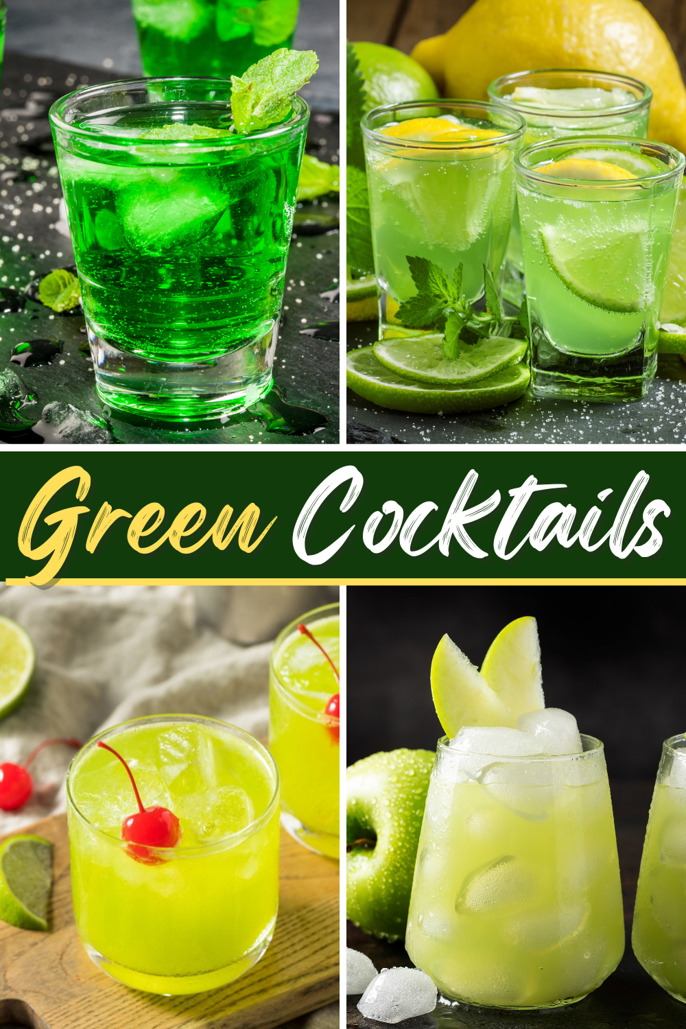 17 Best Green Cocktails - Insanely Good