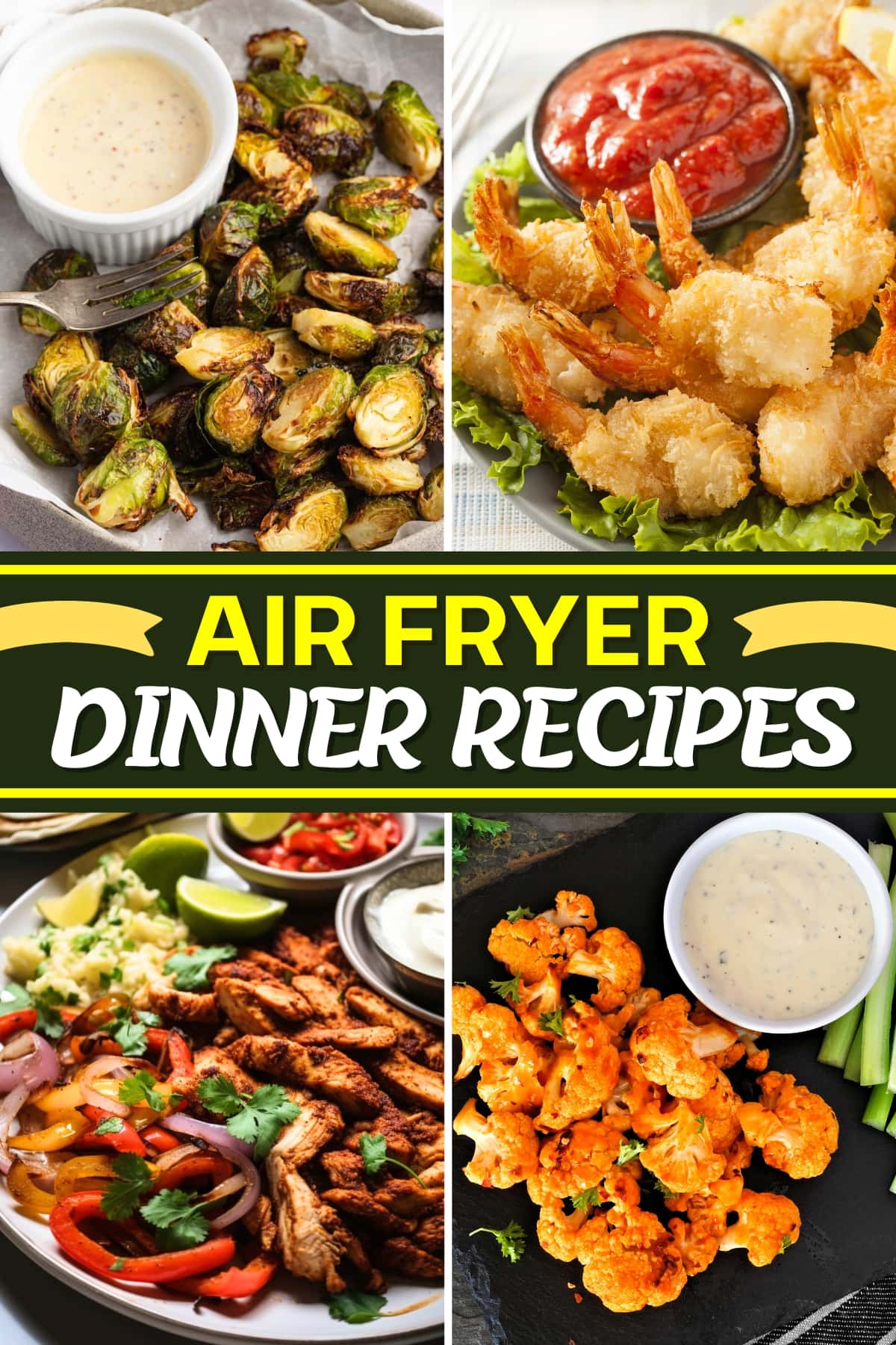 30 Easy Air Fryer Dinner Recipes - Insanely Good