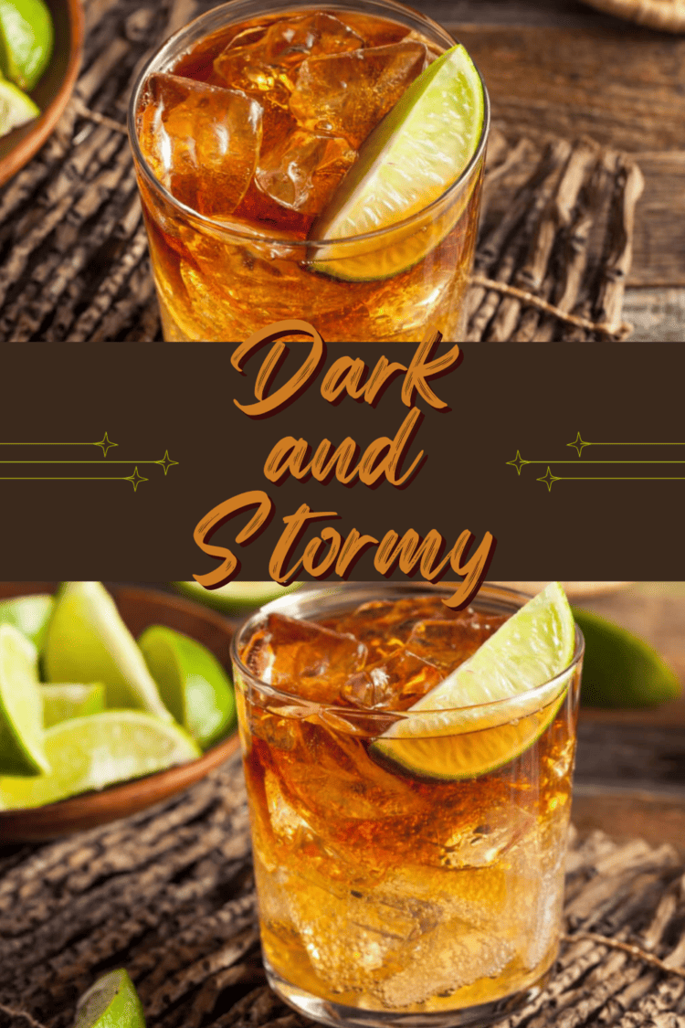 Dark and Stormy Cocktail Recipe - Insanely Good