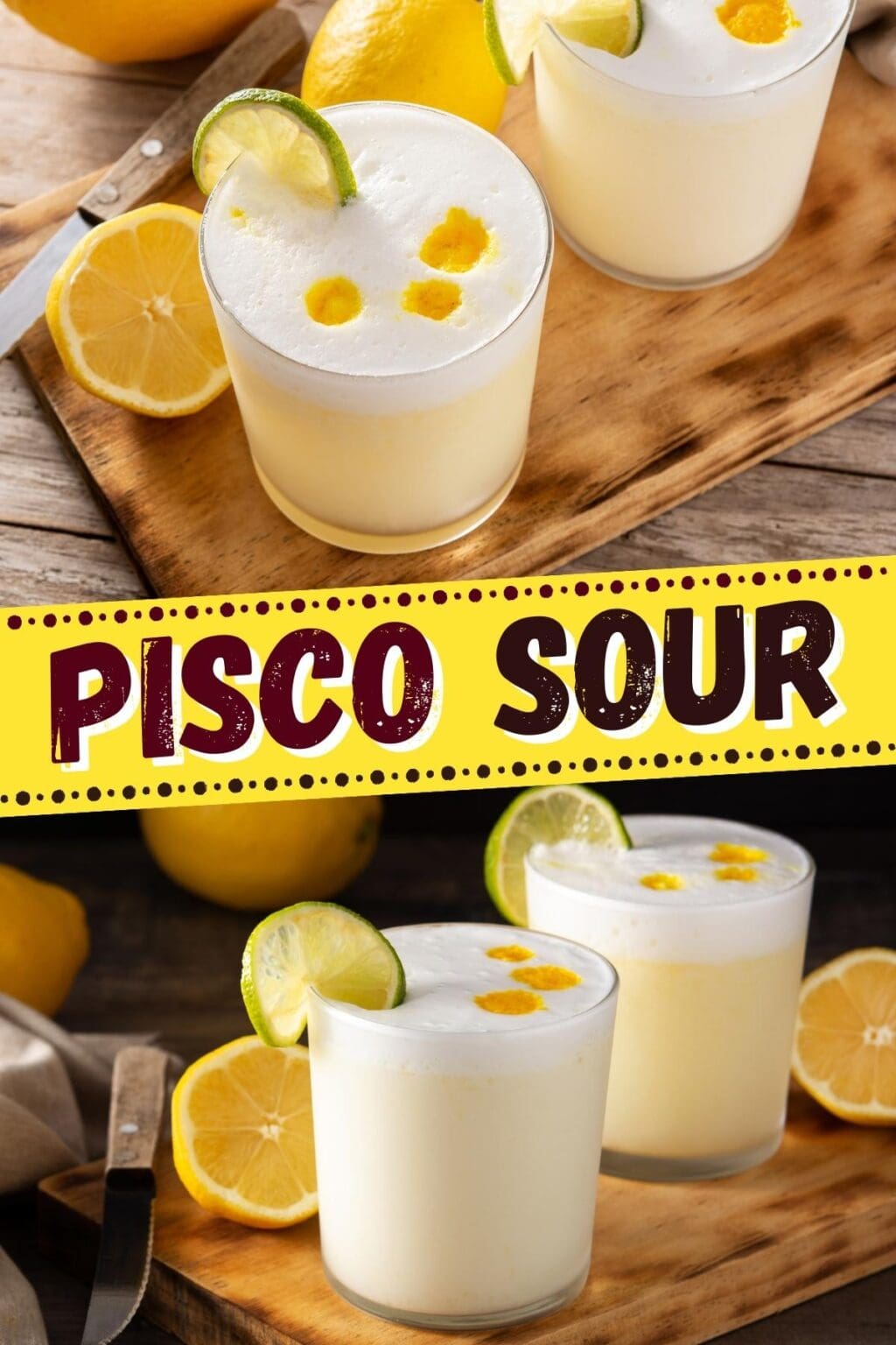 Pisco Sour Cocktail Recipe - Insanely Good