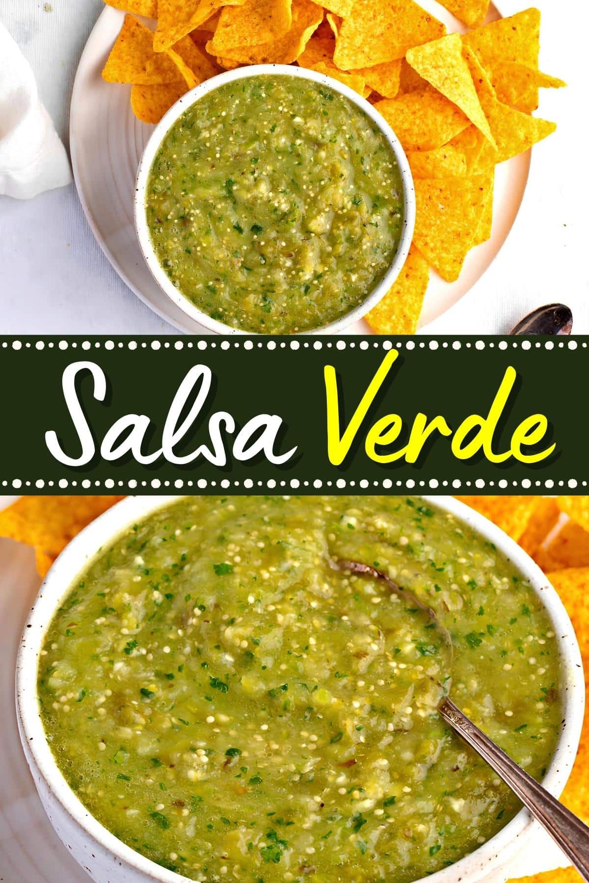 Tomatillo Salsa Verde (Easy Recipe) - Insanely Good