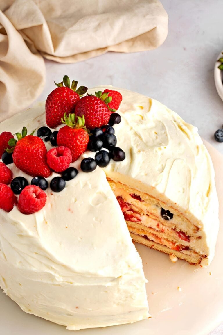 Berry Chantilly Cake (Whole Foods Recipe) - Insanely Good