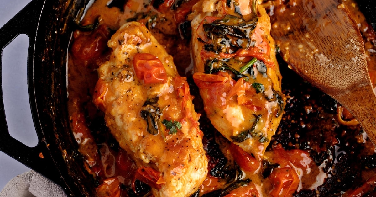 Creamy Tuscan Chicken - Insanely Good