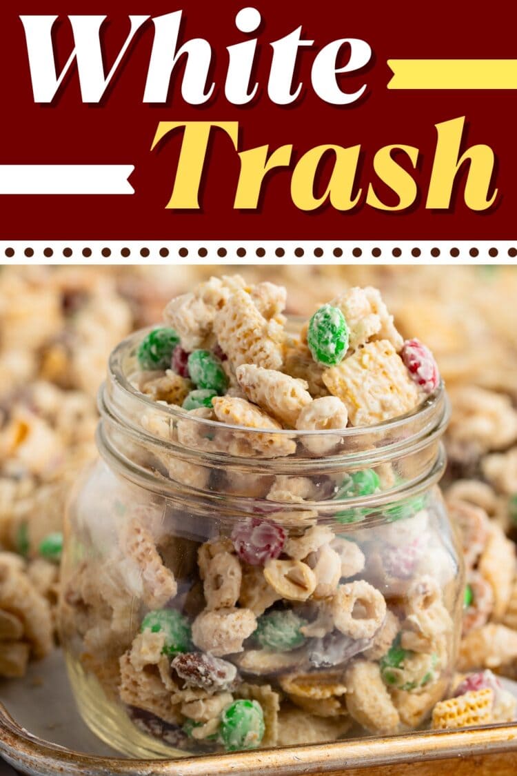 White Trash Chex Mix Recipe - Insanely Good