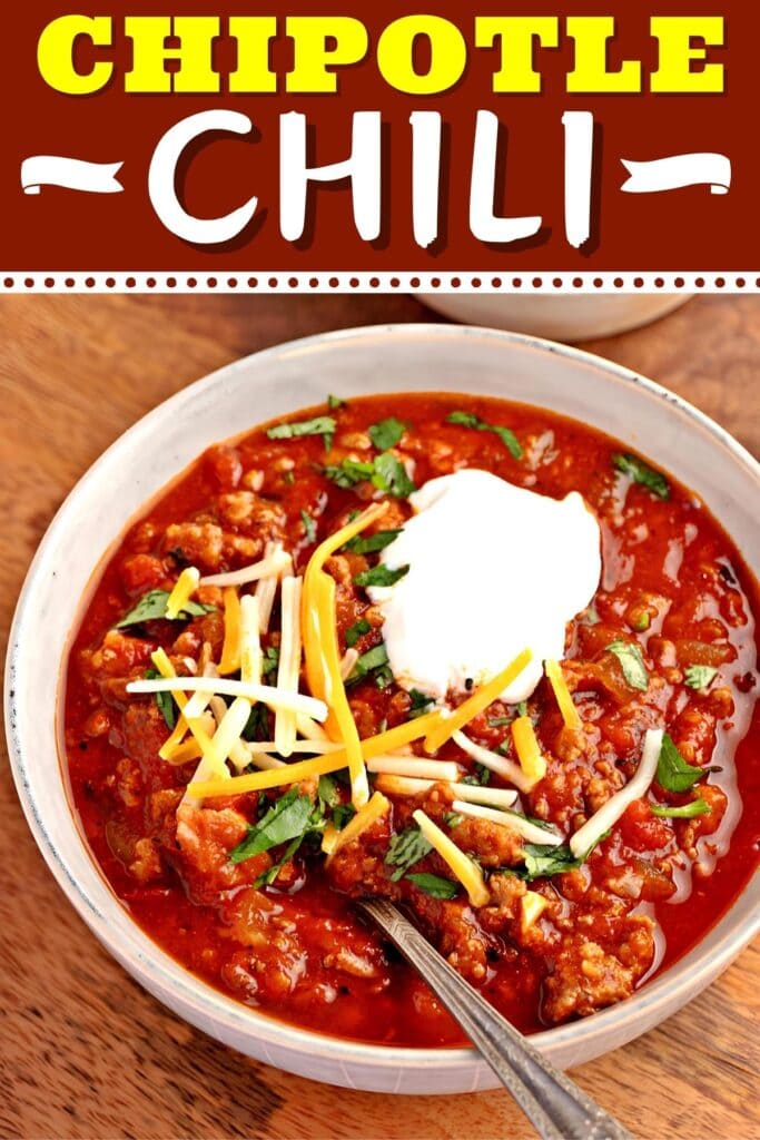 Chipotle Chili (Easy Recipe) - Insanely Good