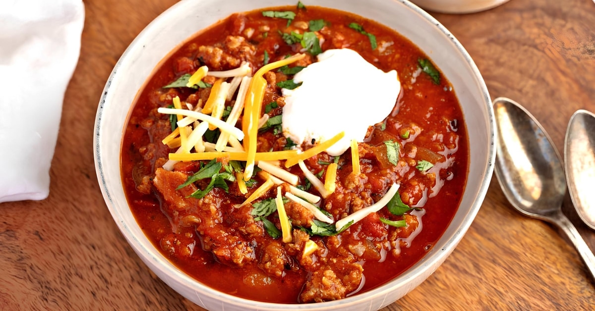 Chipotle Chili (Easy Recipe) - Insanely Good
