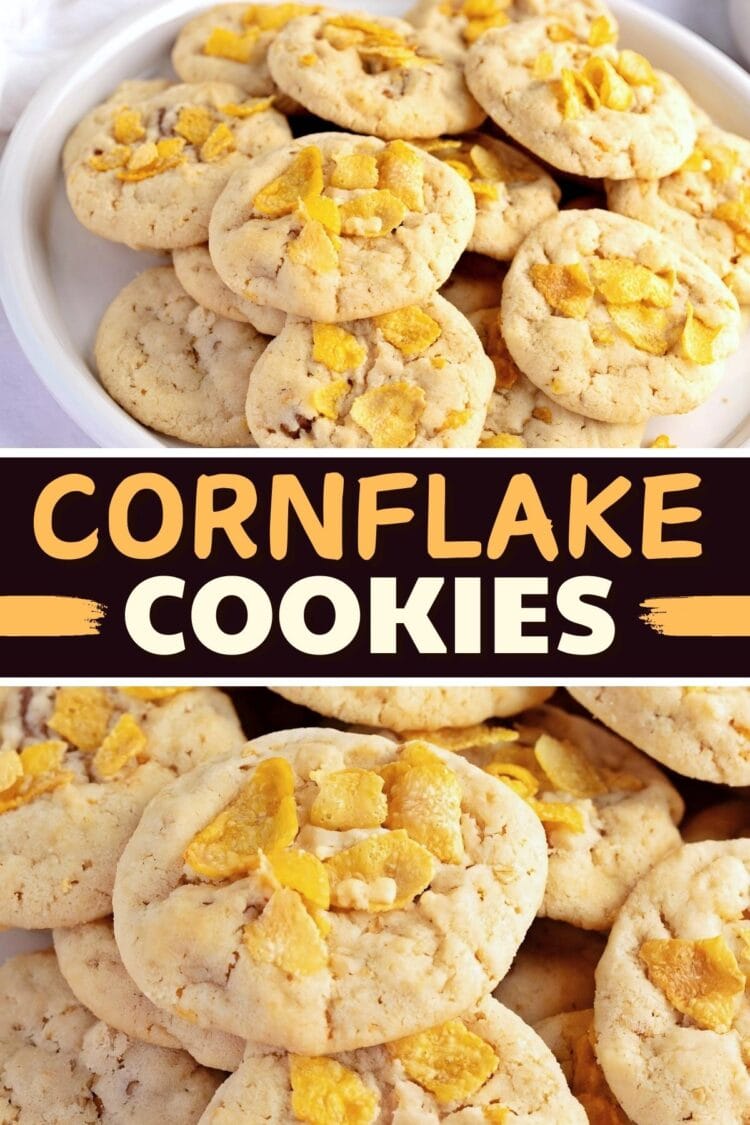 Easy Cornflake Cookies (Crispy and Chewy) - Insanely Good