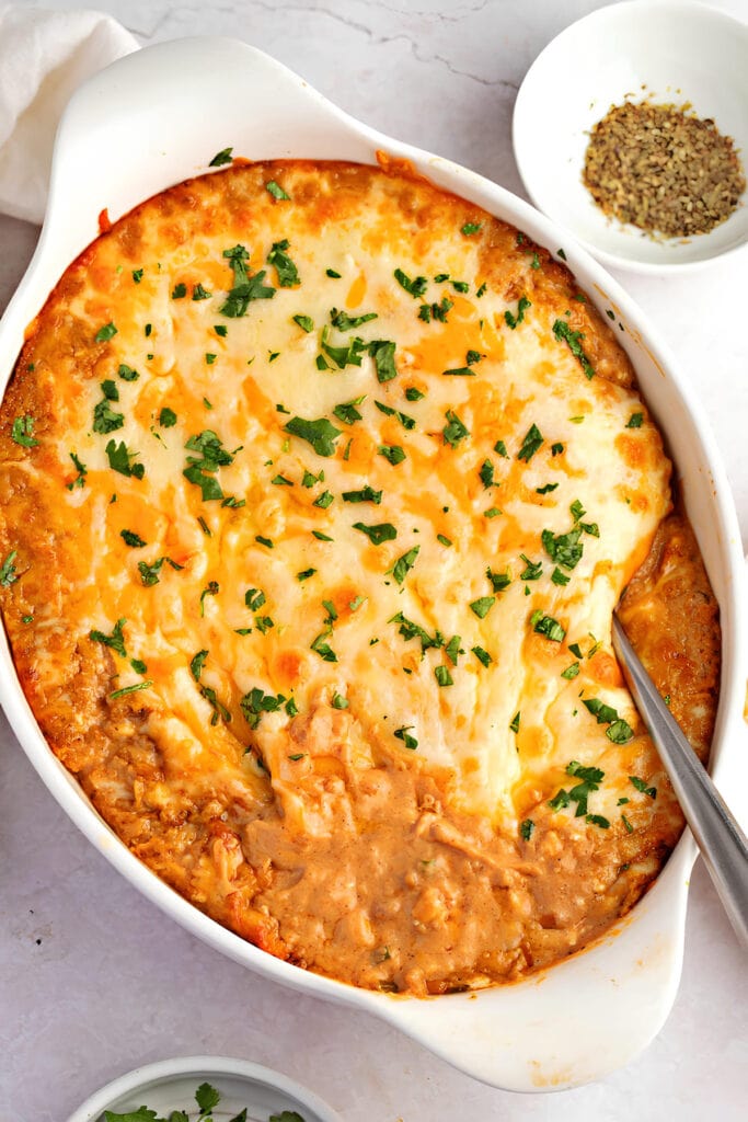 Easy Hot Bean Dip - Insanely Good