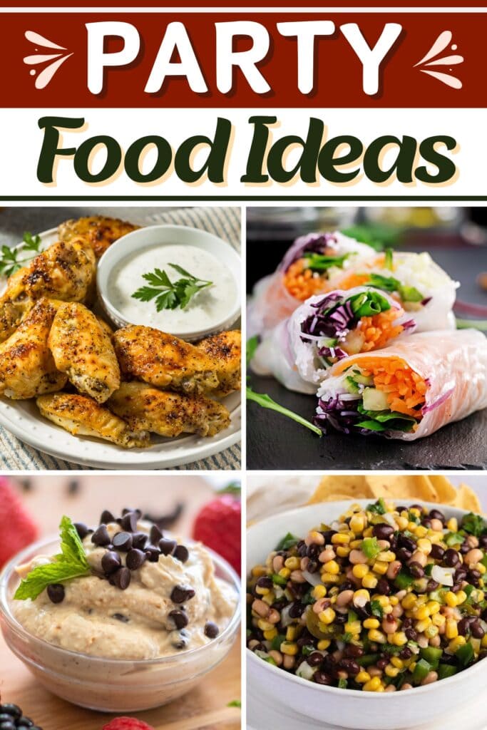 25 Easy Party Food Ideas to Please a Crowd - Insanely Good
