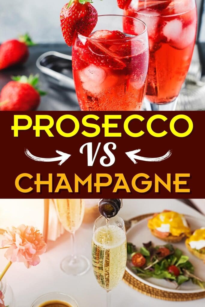Prosecco vs. Champagne (4 Main Differences) - Insanely Good