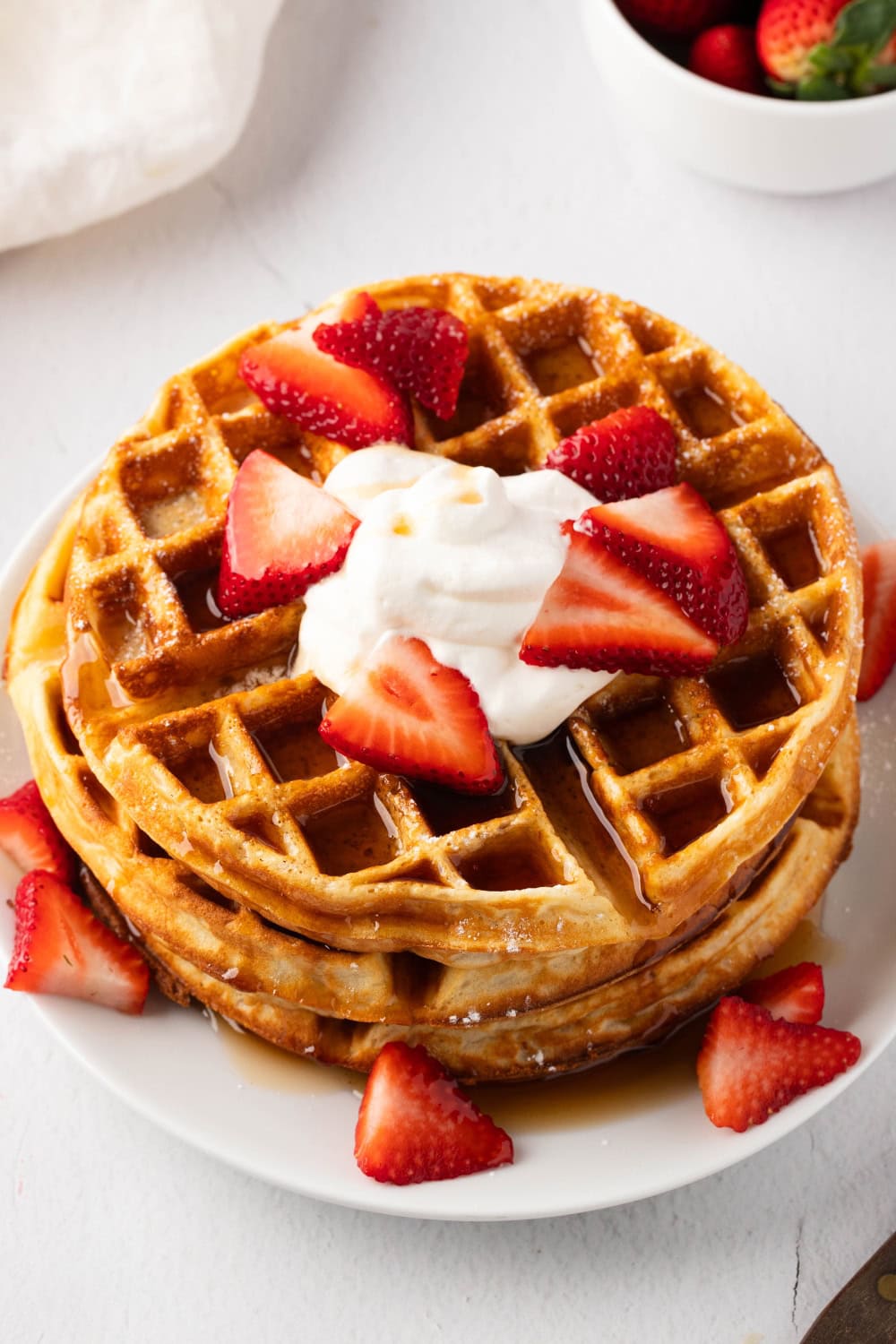 Belgian Waffles Recipe - Insanely Good