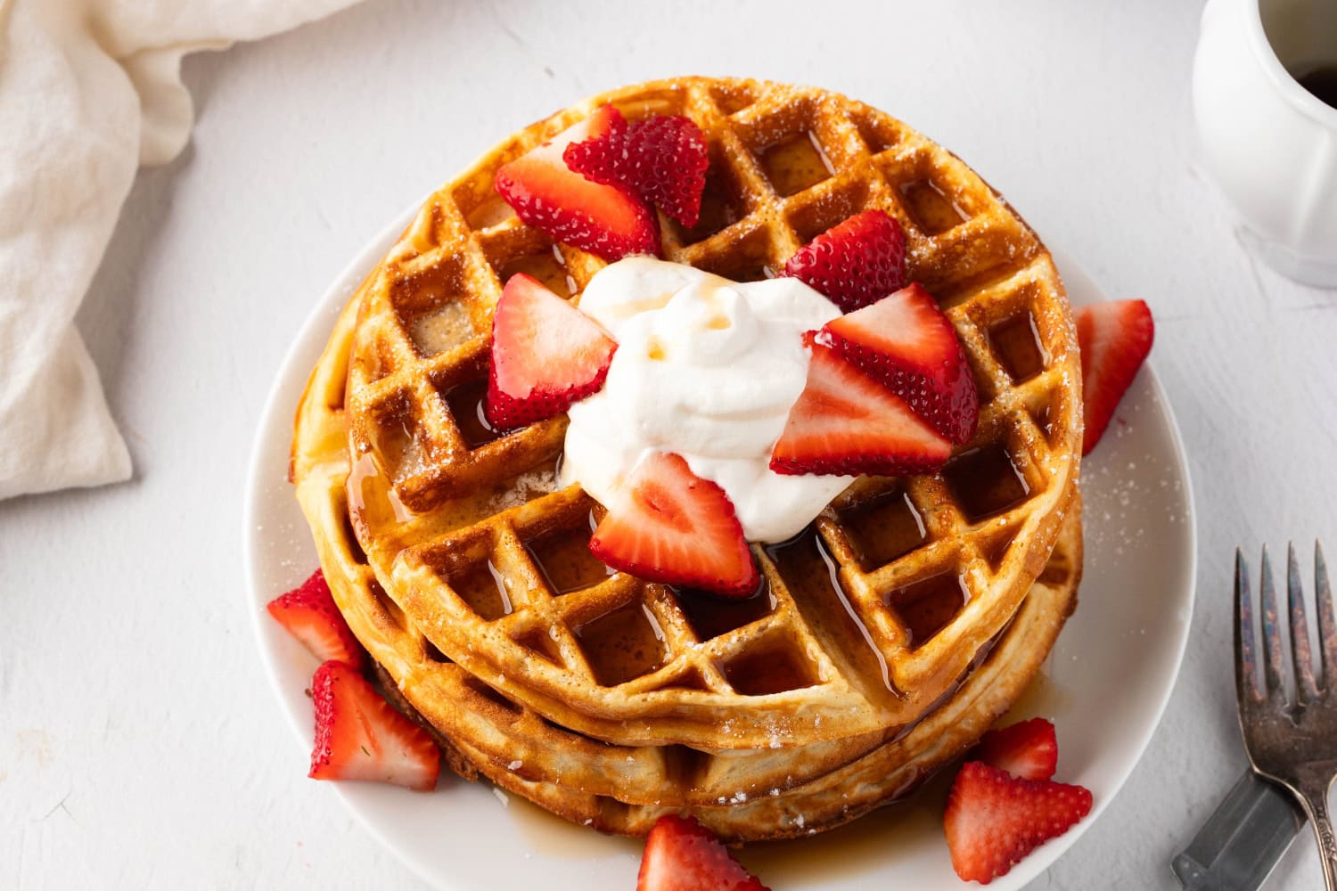 Belgian Waffles Recipe - Insanely Good