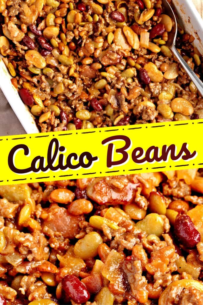 Calico Beans (Oven-Baked Recipe) - Insanely Good