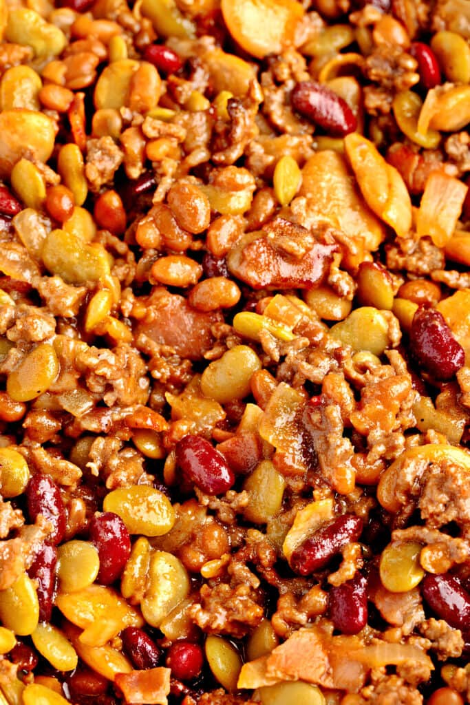 Calico Beans (Oven-Baked Recipe) - Insanely Good