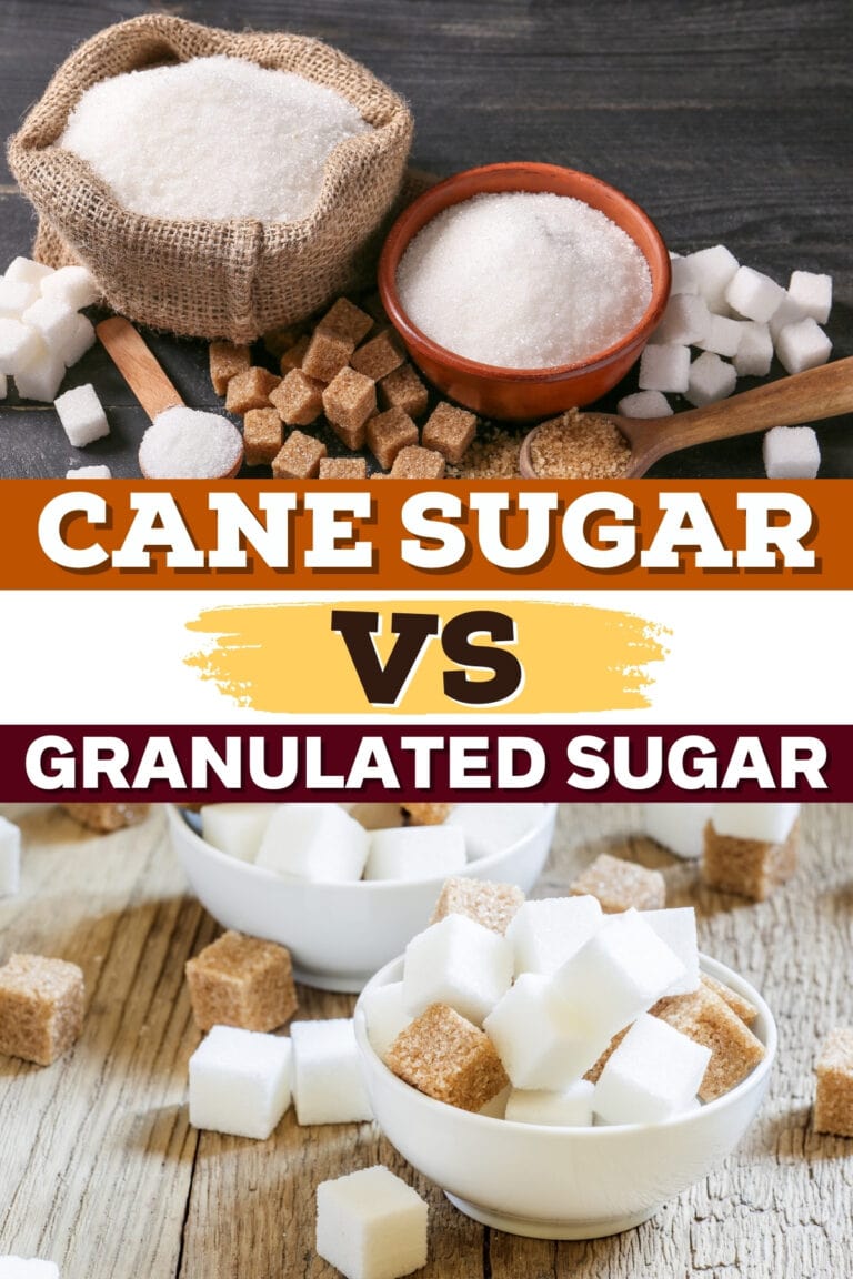 Cane Sugar vs. Granulated Sugar (What's the Difference?) - Insanely Good