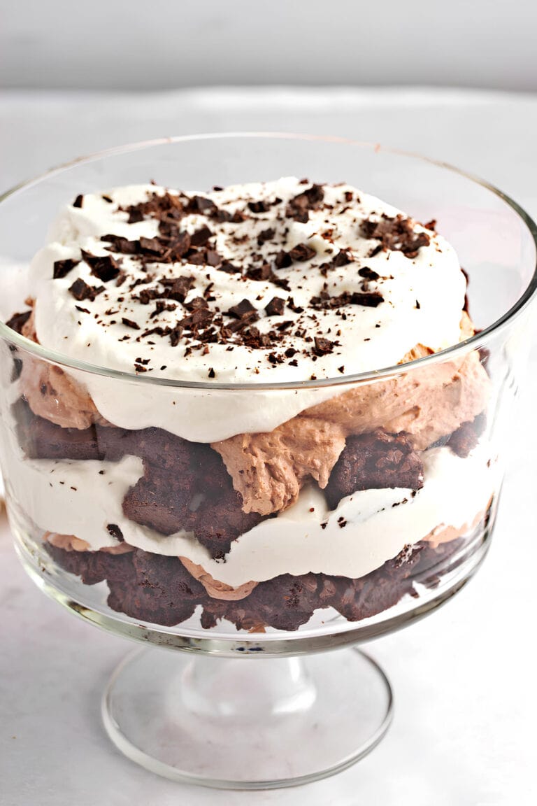 EASIEST Chocolate Trifle Recipe - Insanely Good